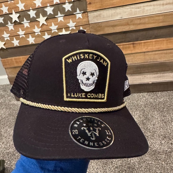 luke combs | Accessories | Whiskey Jam X Luke Combs Black Cap | Poshmark